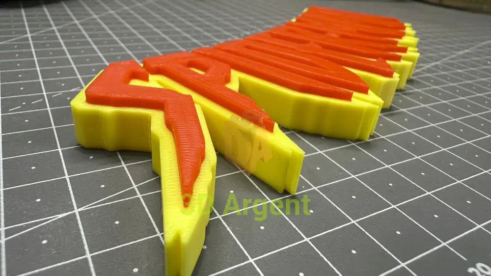 Spider-Man Logo - 3D Printed Sign Stand – 3D Argent